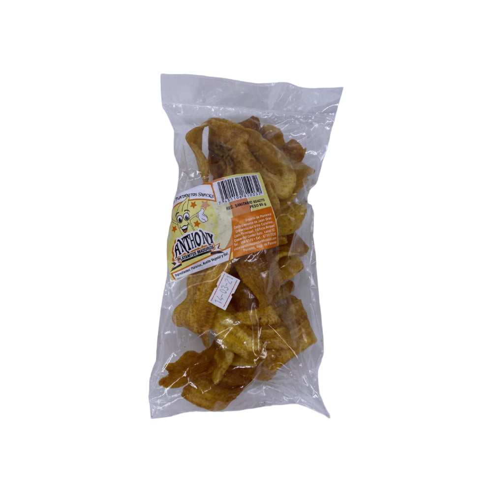 ANTHONY PLATANITOS MADUROS 65GR - Bodega Mi Amiga ANTHONY PLATANITOS MADUROS 65GR - Bodega Mi Amiga